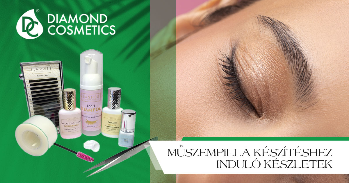 Induló műszempilla készletek kezdőknek | Diamond Cosmetics